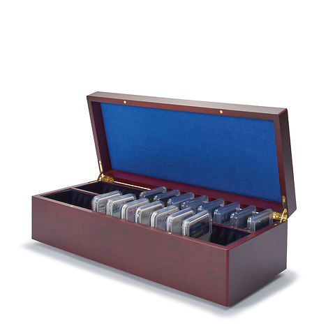 VOLTERRA Coin Case for 50 Certified Coin Slabs at lighthouse.us