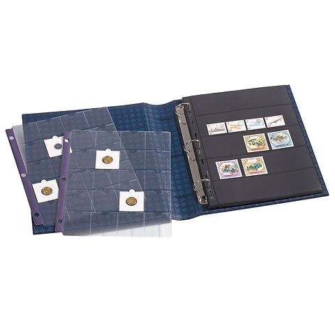 GRANDE CLASSIC 3-RING BINDER with SLIPCASE, Blue at lighthouse.us