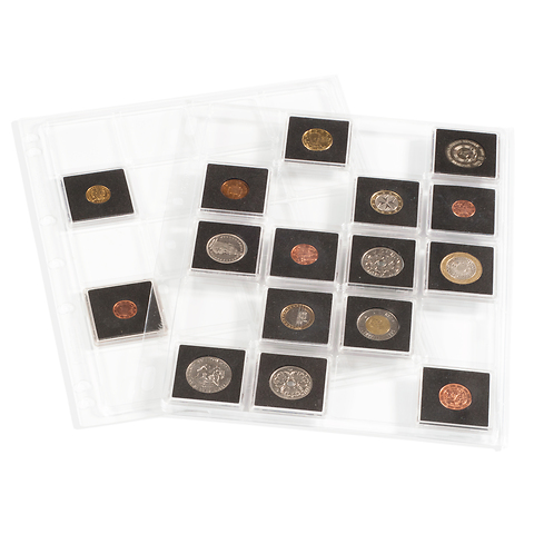 ENCAPQ Clear Pages for Square Coin Capsules QUADRUM (6 pages) at ...