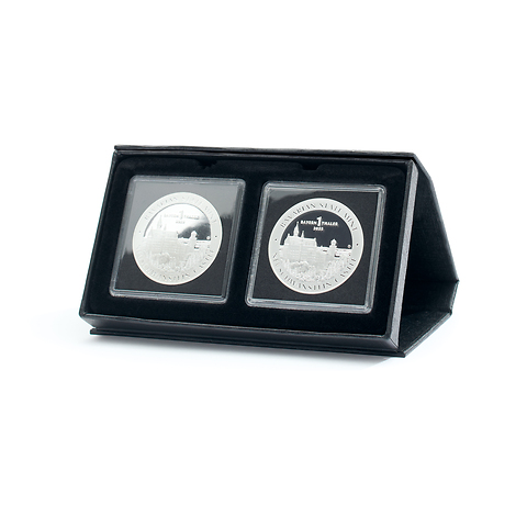 AIRBOX coin box with display function for 2 QUADRUM snaplocks, black at ...