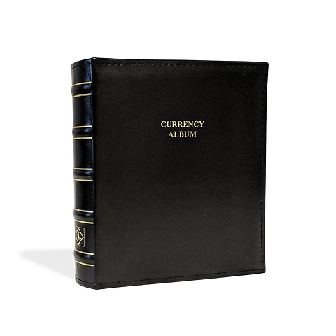 Currency album in classic design for graded banknotes at lighthouse.us