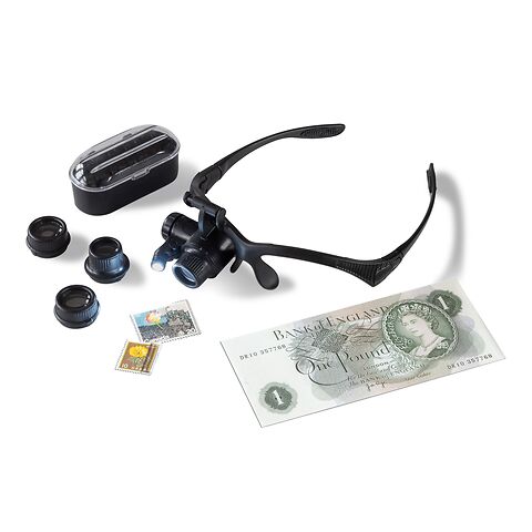 Magnifying Glasses with LED Light, up to 25x magnification at lighthouse.us