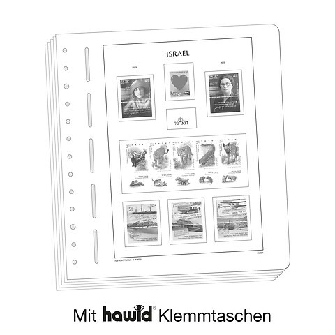 LIGHTHOUSE SF Illustrated album pages Israel with tabs at lighthouse.us