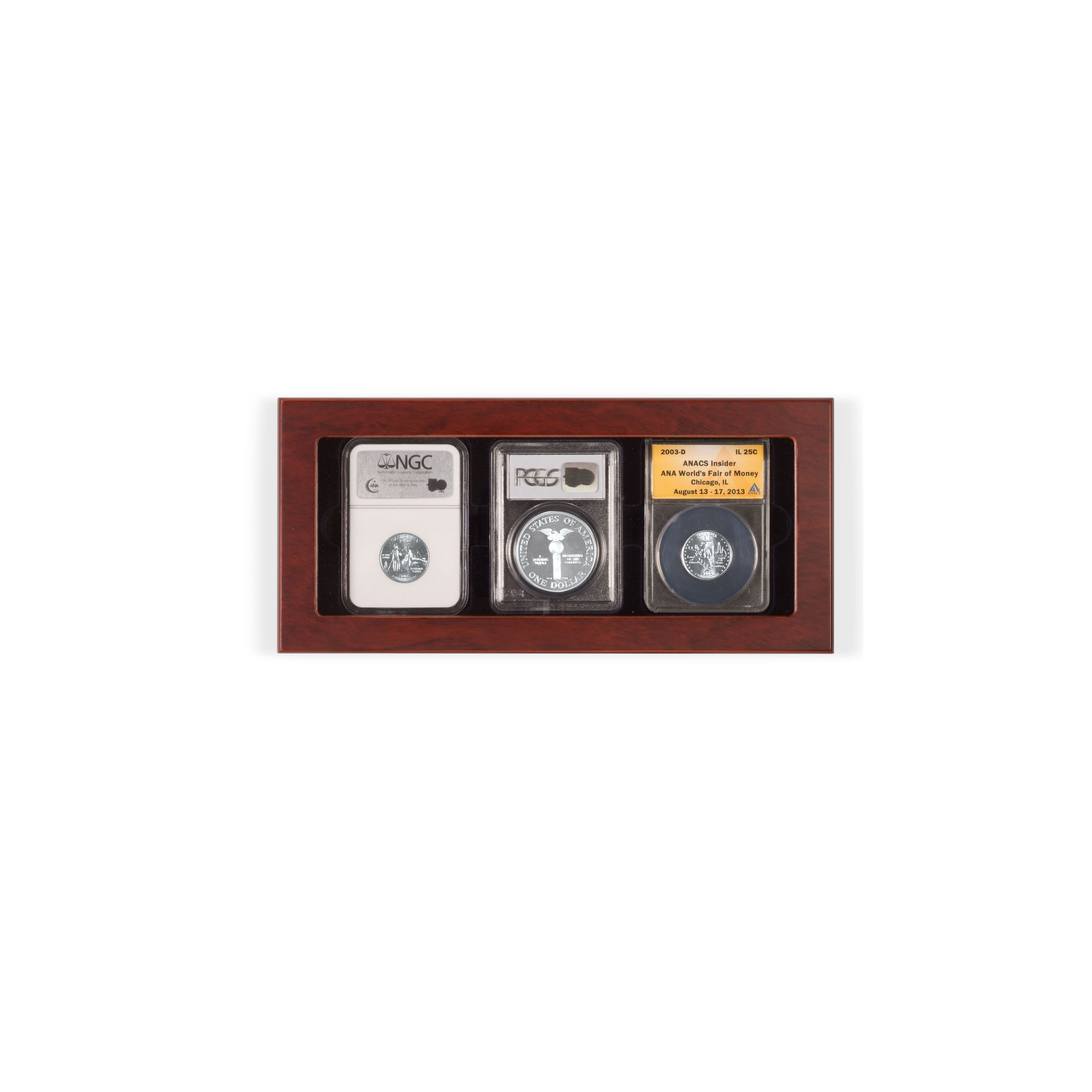 VOLTERRA Coin Cases for Certified Coin Slabs at lighthouse.us